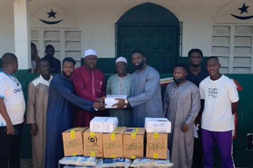 Ramadan : Nathan Wodié Diagou fait don en vivres à des communautés ...